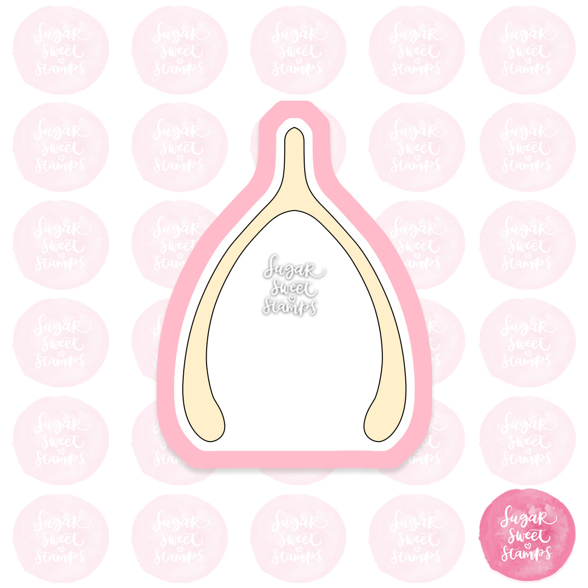 Sugar Sweet Stamps - Miscellaneous Cookie Cutters - Wishbone Cutter