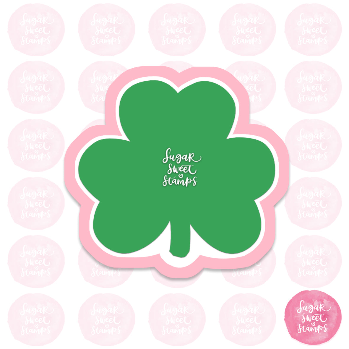 Sugar Sweet Stamps - St Patrick's Day Cookie Cutters - Clovers