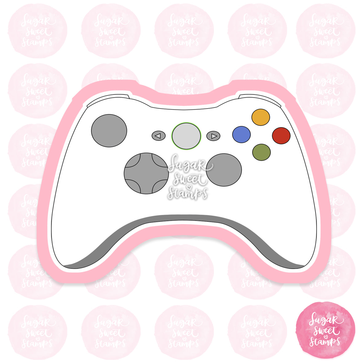 Xbox Controller Cookie Cutter – Sugar Sweet Stamps